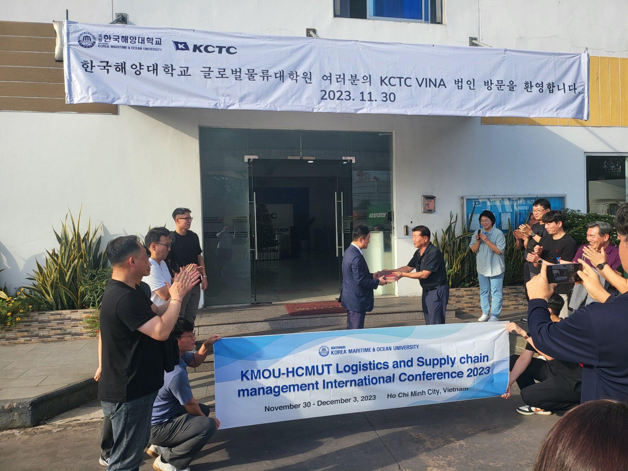 30.11.2023- Korea Maritime and Ocean University visited KCTC Vina. - KCTC Việt Nam