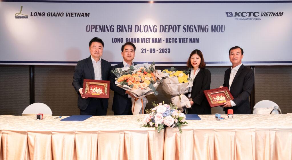 21.09.2023 - Lễ kí kết biên bản ghi nhớ hợp tác giữa KCTC Việt Nam và Long Giang Việt Nam - KCTC ...